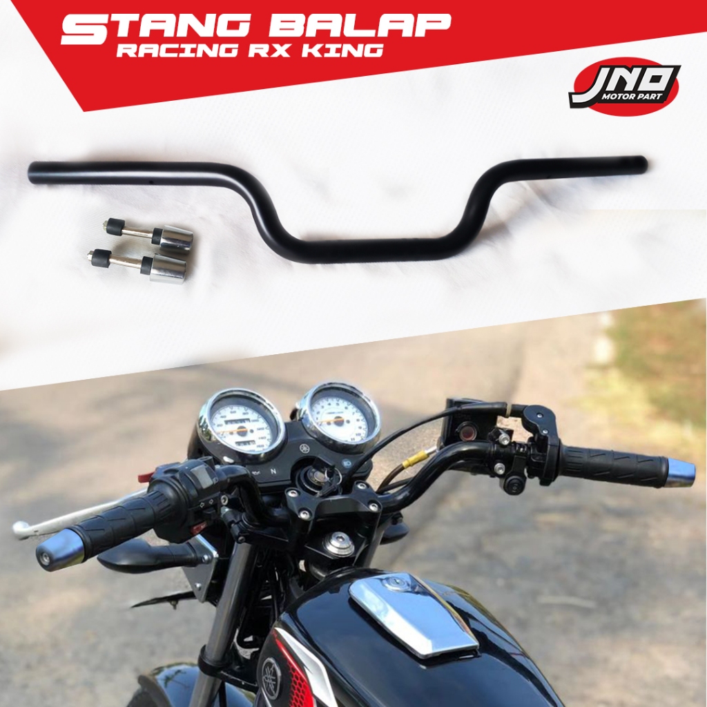 Jual STANG RX KING BYANGKEROK STANG BALAP PENDEK RX KING RACING HITAM ...