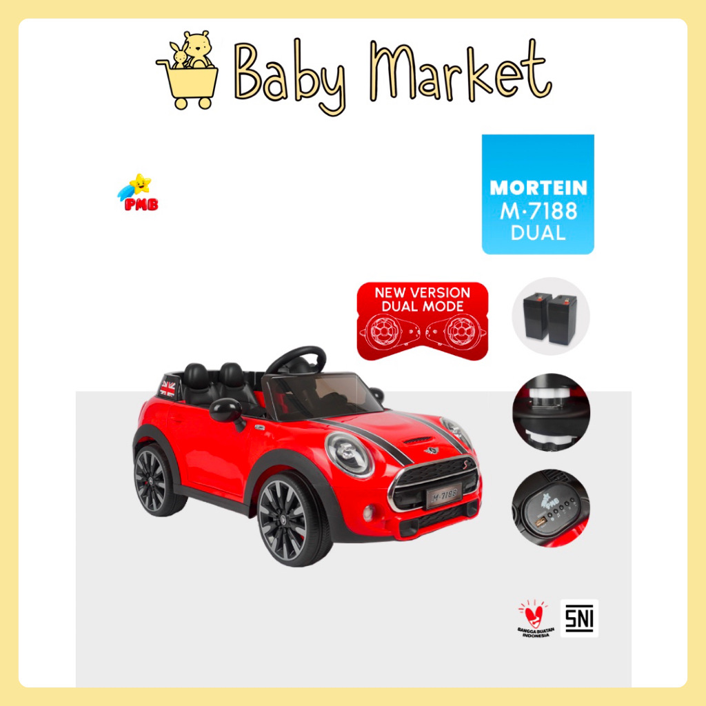 Jual Mainan Anak Mobil Aki M7188 DUAL – PMB Toys | Shopee Indonesia