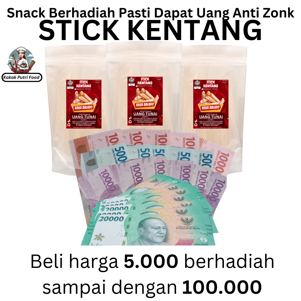Jual Snack Kentang Berhadiah Hingga Ratusan Ribu!! | Shopee Indonesia