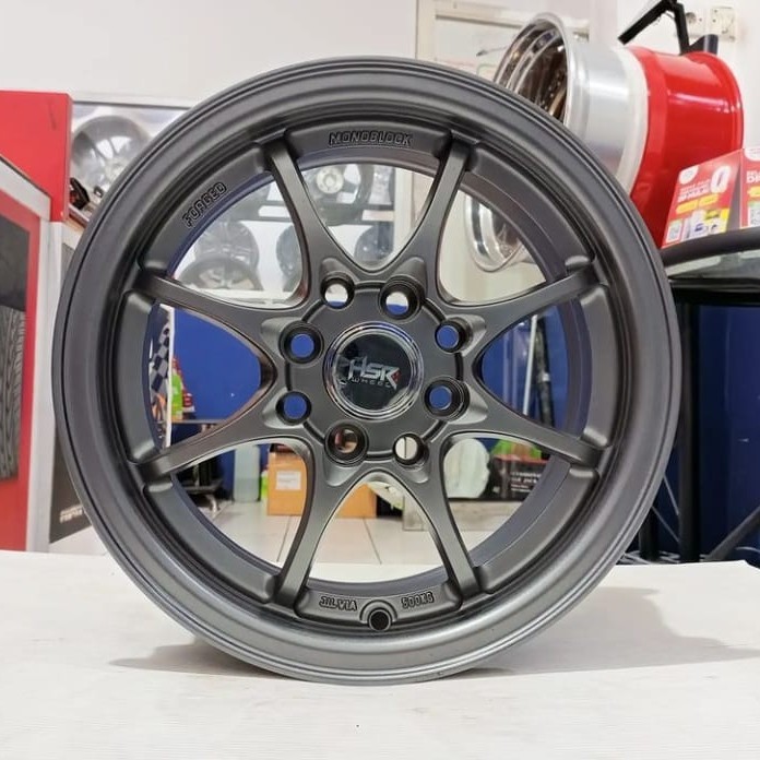 Jual VELG MOBIL BARU HSR HIROSHIMA R14 AGYA , CALYA , SIGRA , BRIO , JAZZ , DLL | Shopee Indonesia