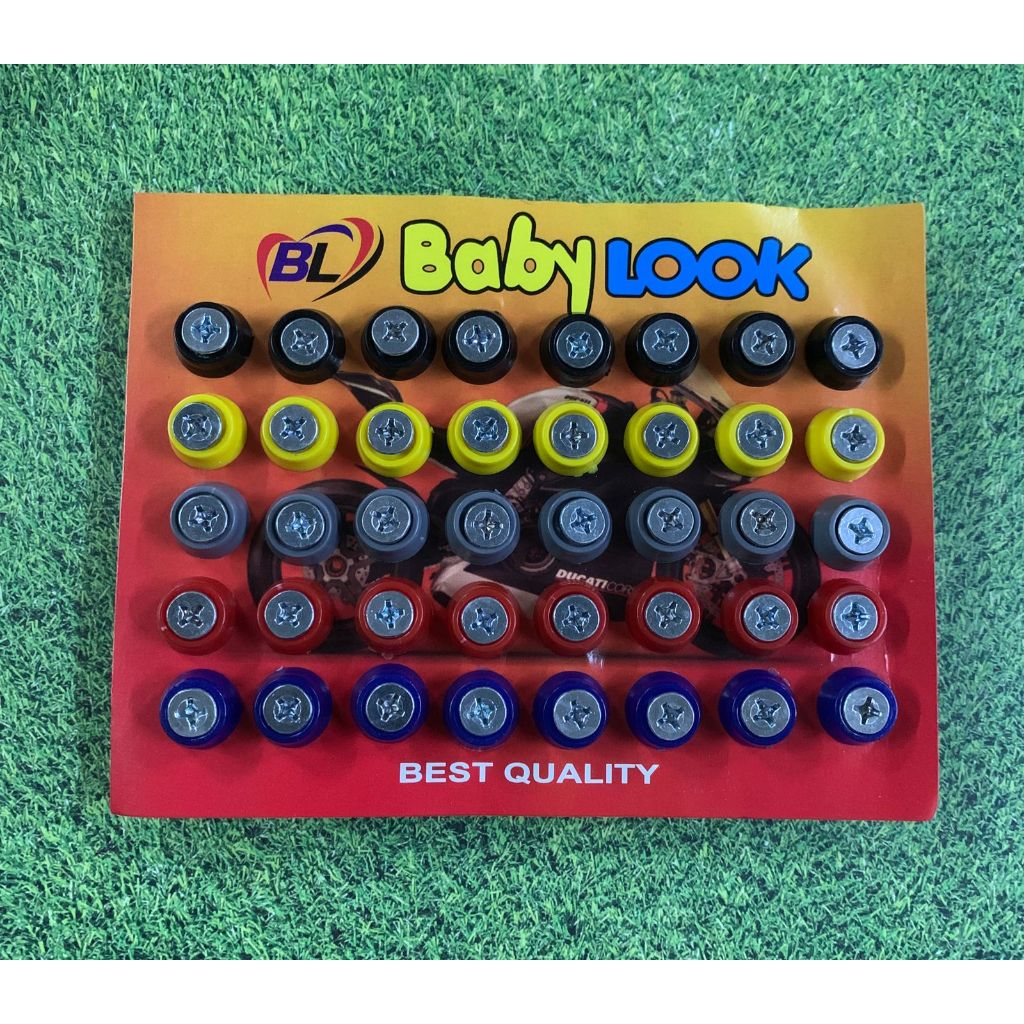 Jual baut obeng plat nomor DLL baut 10 1 papan isi 40 pcs | Shopee ...