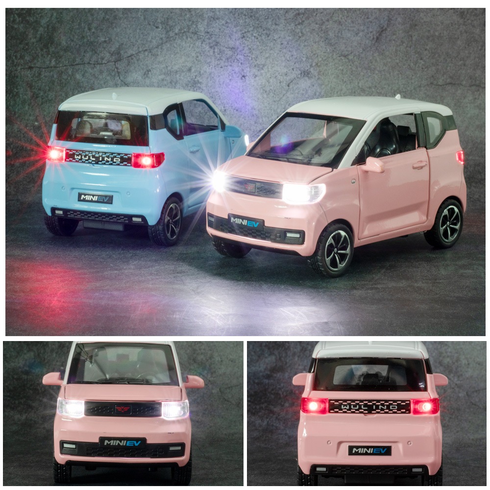 Jual Diecast Mobil Wuling AIR EV Bisa Buka Pintu Ada Lampu dan Suara ...