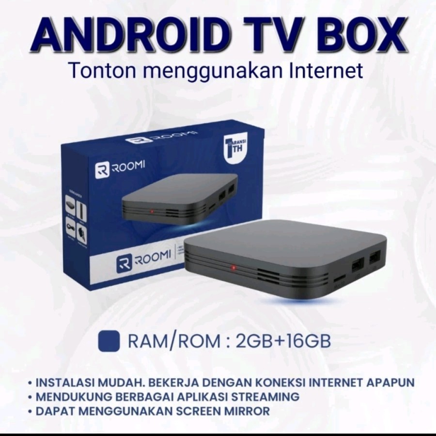 Jual Android tv box tanaka roomi 2GB+16GB (merubah tv tabung/LED ...