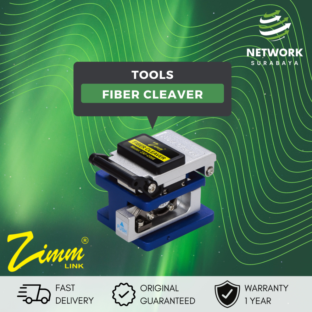 Jual ZIMMLINK FIBER CLEAVER WITH BLUE BOX FIBER OPTIC ZIMM LINK ZAF ...