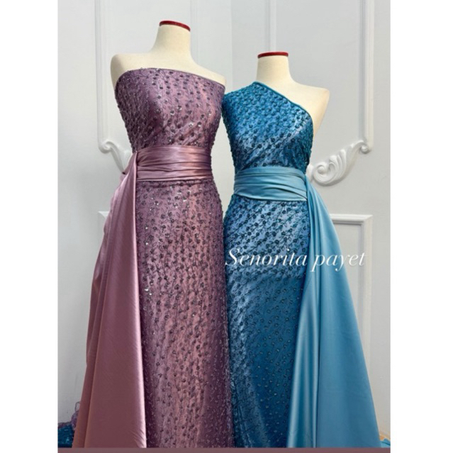 Jual Tille payet senorita / brokat tille pernikahan / brokat tille ...