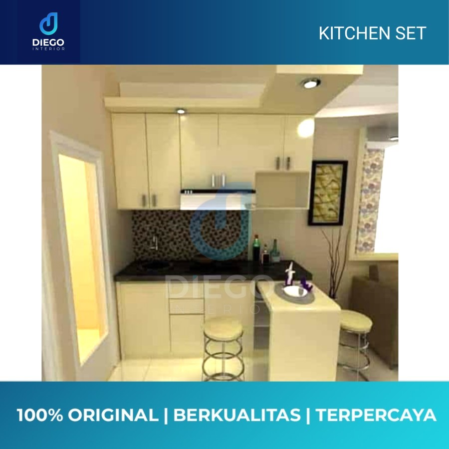 Jual Kitchen Set Minimalis Kitchen Set HPL Kitchen Set | Shopee Indonesia