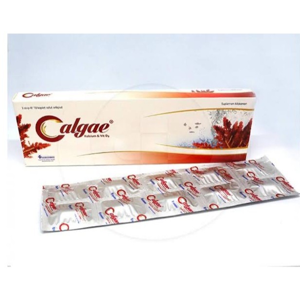 Jual CALGAE KAPLET box 30 kaplet - Memelihara kesehatan tulang ...