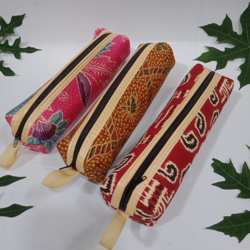 Jual Souvenir tempat pensil batik 19x7cm termurah di Bali | Shopee Indonesia