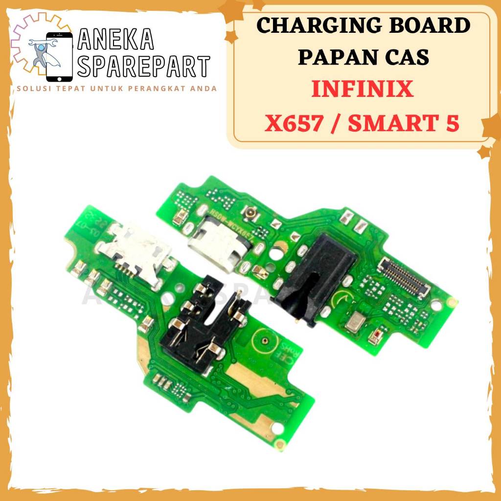 Jual PAPAN CAS INFINIX SMART 5 / X657 / X657C / X657B PLUG IN BOARD KONEKTOR CHARGER INFINIX ...