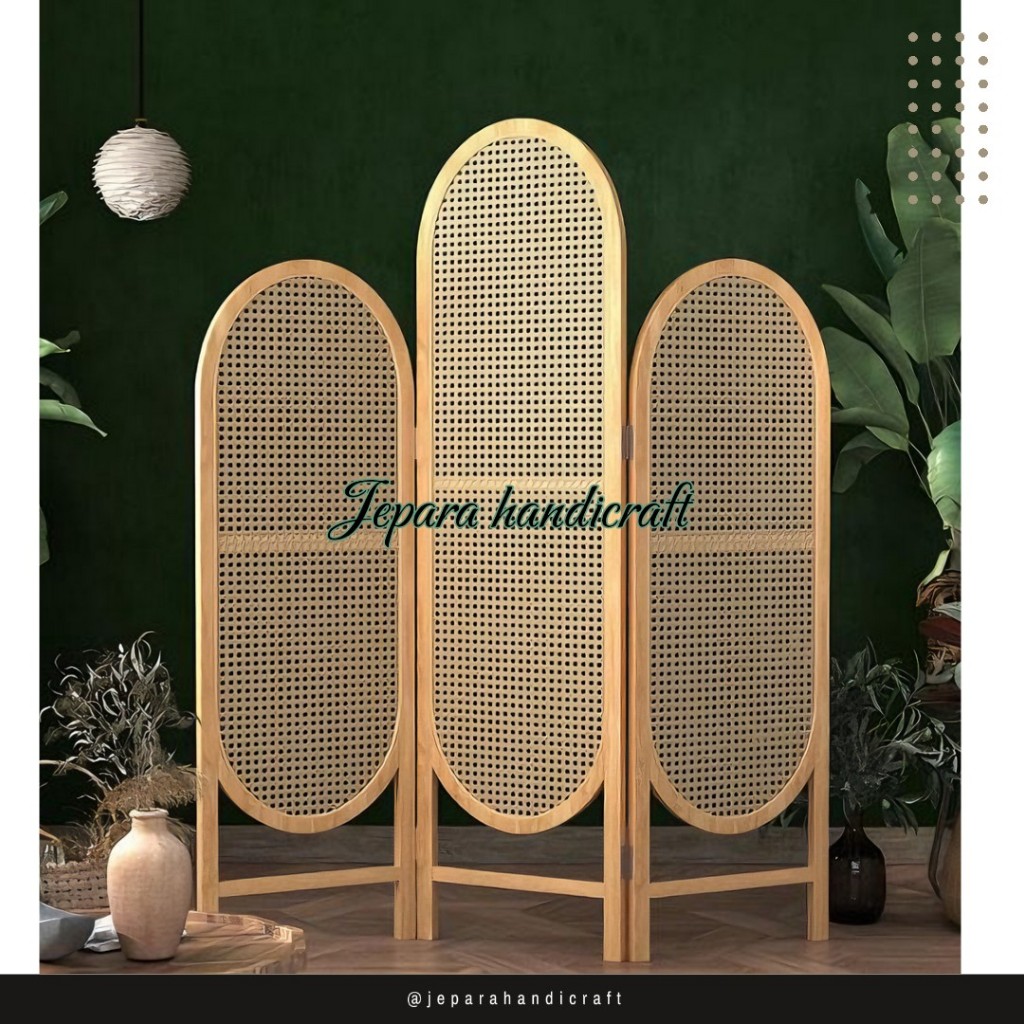 Jual Partisi Jati | Partisi Rotan | Pembatas Rotan | Pembatas Jati ...