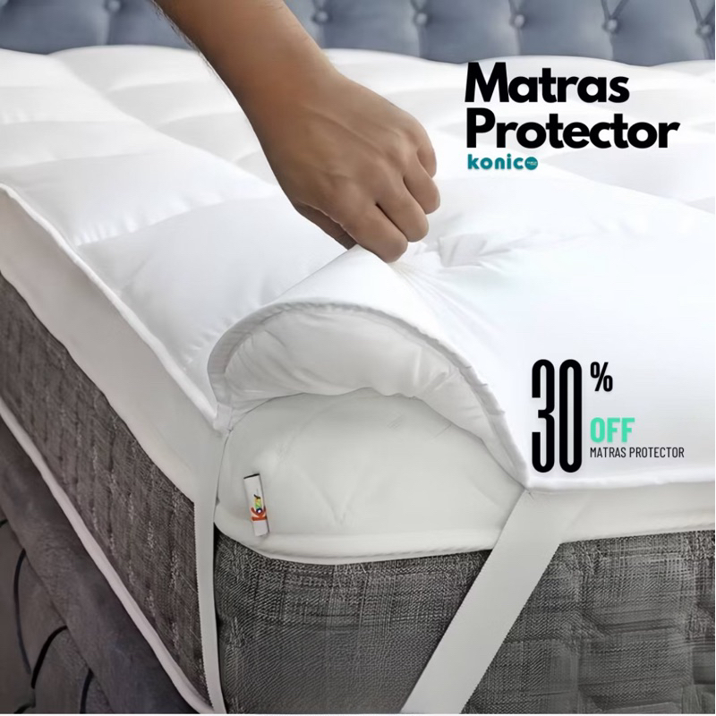 Jual Topper Matras Protector Xtra Tebal - 120 x 200 Mattress Protector ...