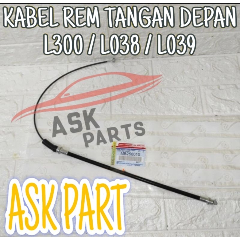 Jual KABEL REM TANGAN DEPAN PENDEK CABLE HAND BRAKE FRONT SHORT L300 ...