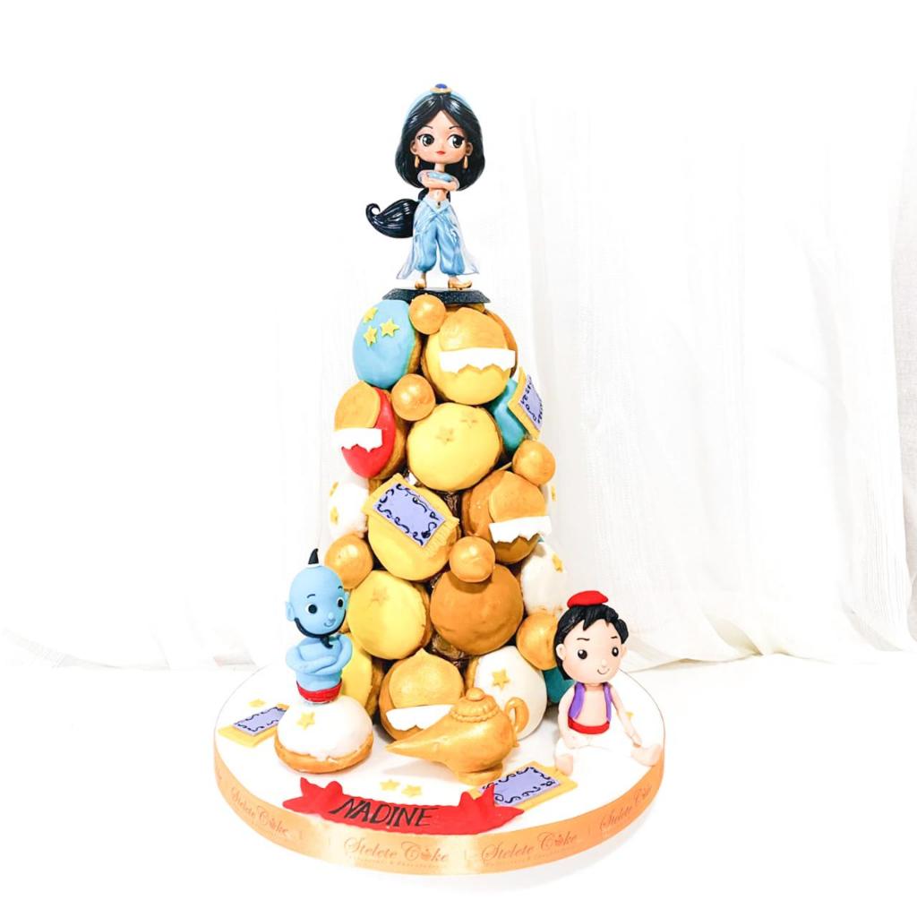 Jual Kue Ulang Tahun/Birthday Cake/Donat Tower Tema Aladin/Donat Tower ...