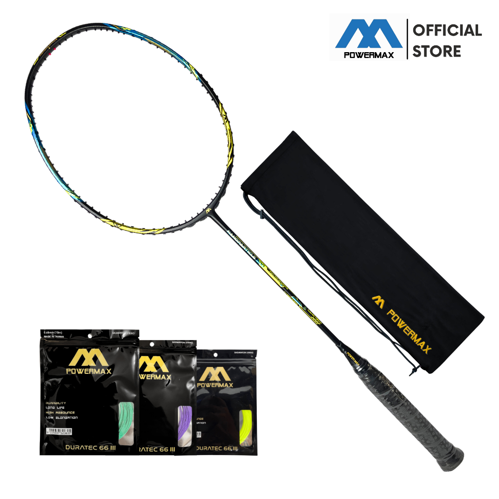 Jual POWERMAX Raket Badminton Nanoparticle 200 Full High Modulus ...