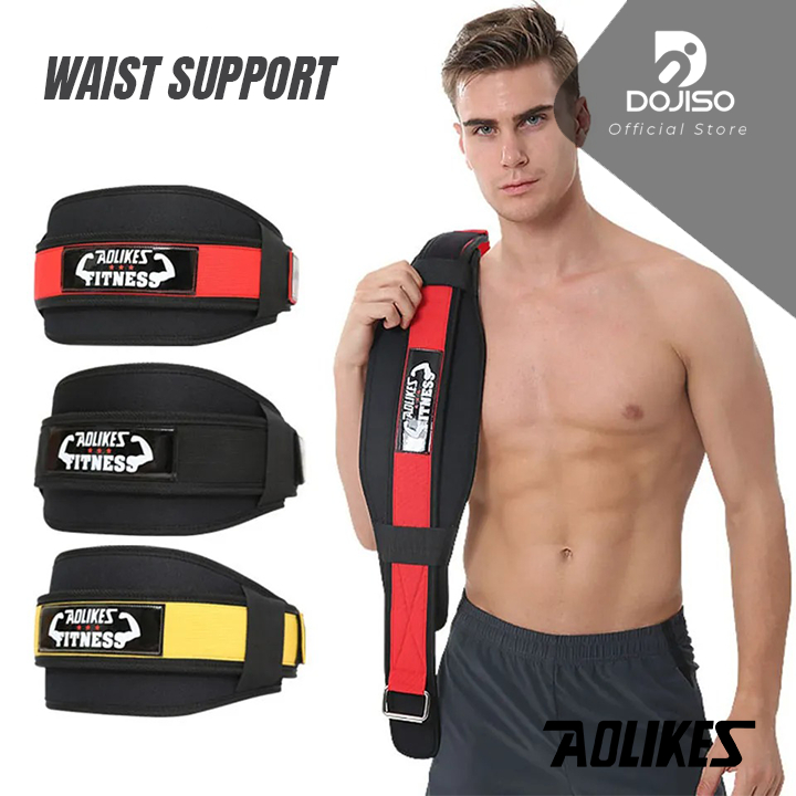 Jual Aolikes 7983 Waist Band Support Korset Olahraga Pinggang Fitness ...
