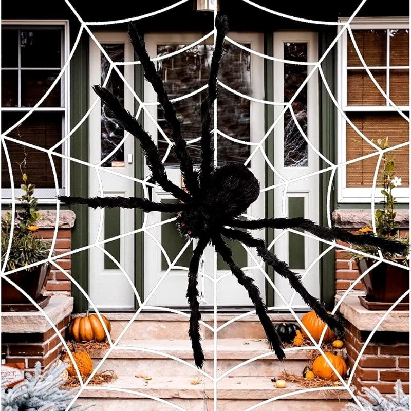 Jual MS | Jaring laba laba besar 1,5m / spider web 1,5 meter / sarang ...