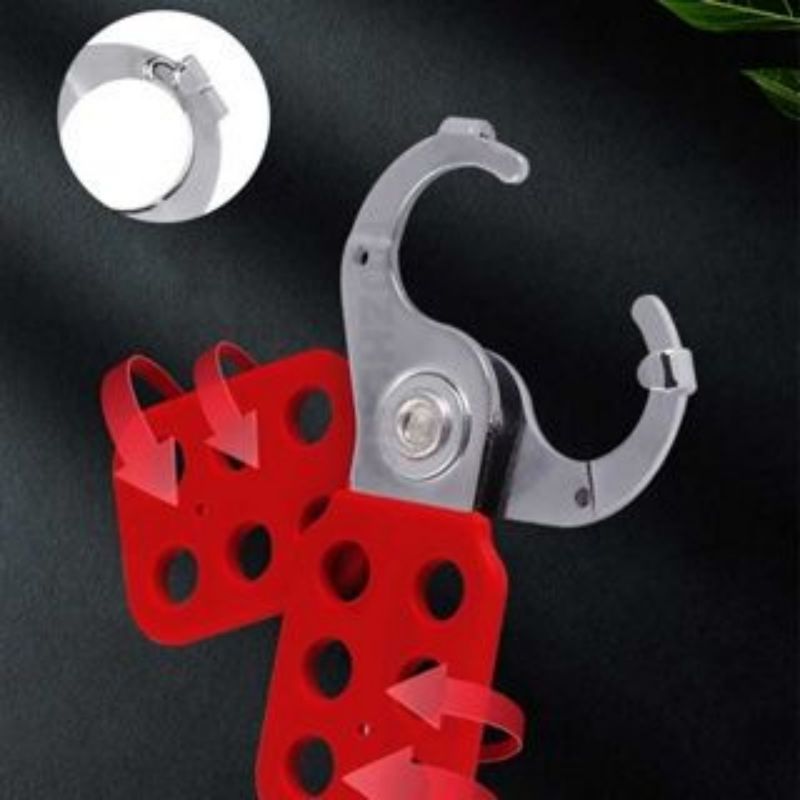 Jual 25mm Red Steel Safety Loto Lockout Aluminum Padlock Safety Lockout ...