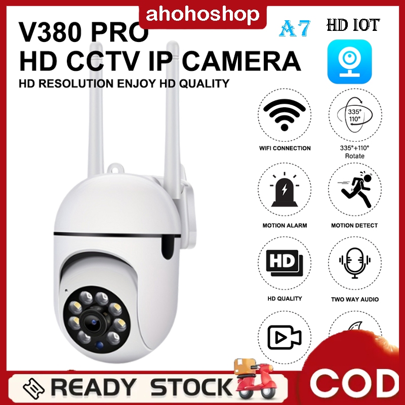Jual V380 PRO Ysxlite A7 CCTV Wifi Mini CCTV Security Cameras Outdoor ...