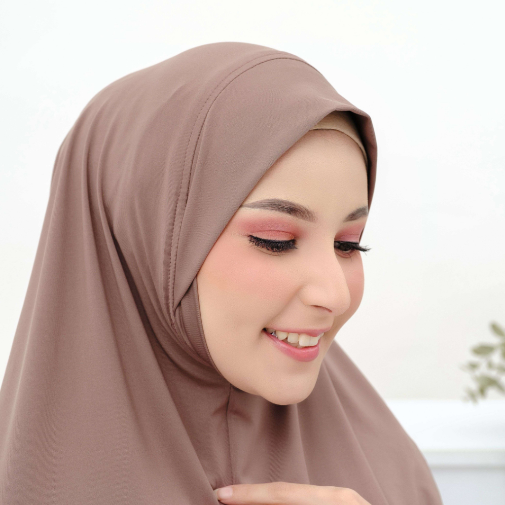 Jual Hijab Instan Dagu Malaysia Size L I Jilbab Instan Malaysia Spandex Jersey Premium | Shopee ...