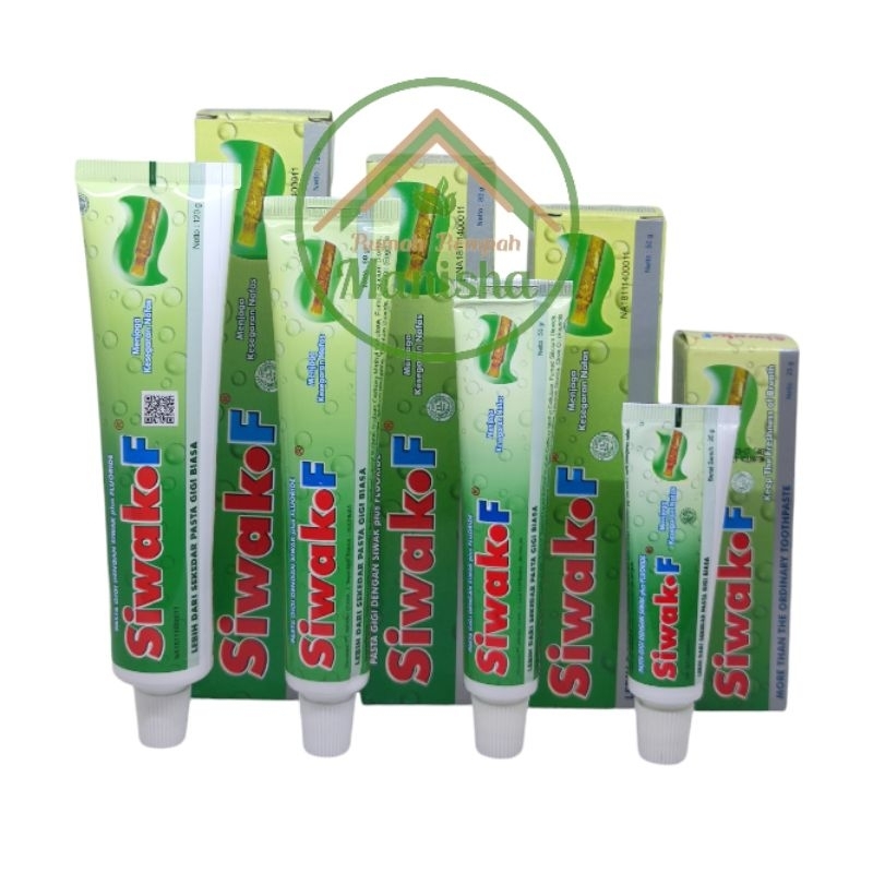 Jual SIWAK F Pasta Gigi Toothpaste With Siwak Plus Fluoride Miswak ...
