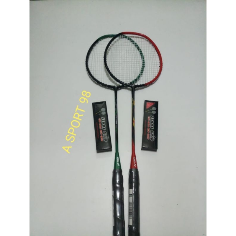 Jual RAKET BADMINTON SATU PASANG BERKULITAS STANDAR PBSI | Shopee Indonesia