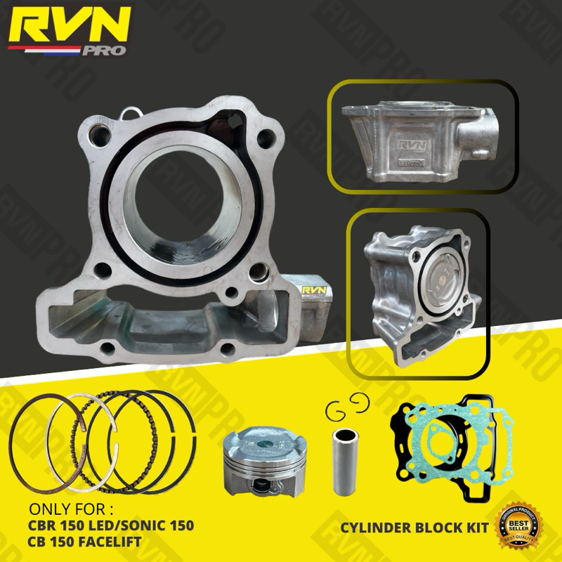 Jual BLOK SEHER KOMPLIT K56 CBR 150 NEW SONIC 150 R CB 150R NEW SUPRA ...