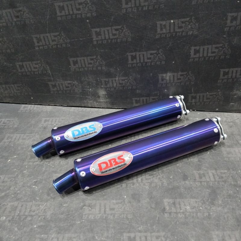 Jual Silencer DBS Titanium End Cup Rainbow Universal 2 Tak Ninja Nsr ...