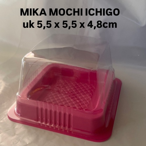 Jual MIKA MOCHI ICHIGO isi 25pcs PINK uk 5,5 x 5,5 x 4,8 cm | Shopee ...