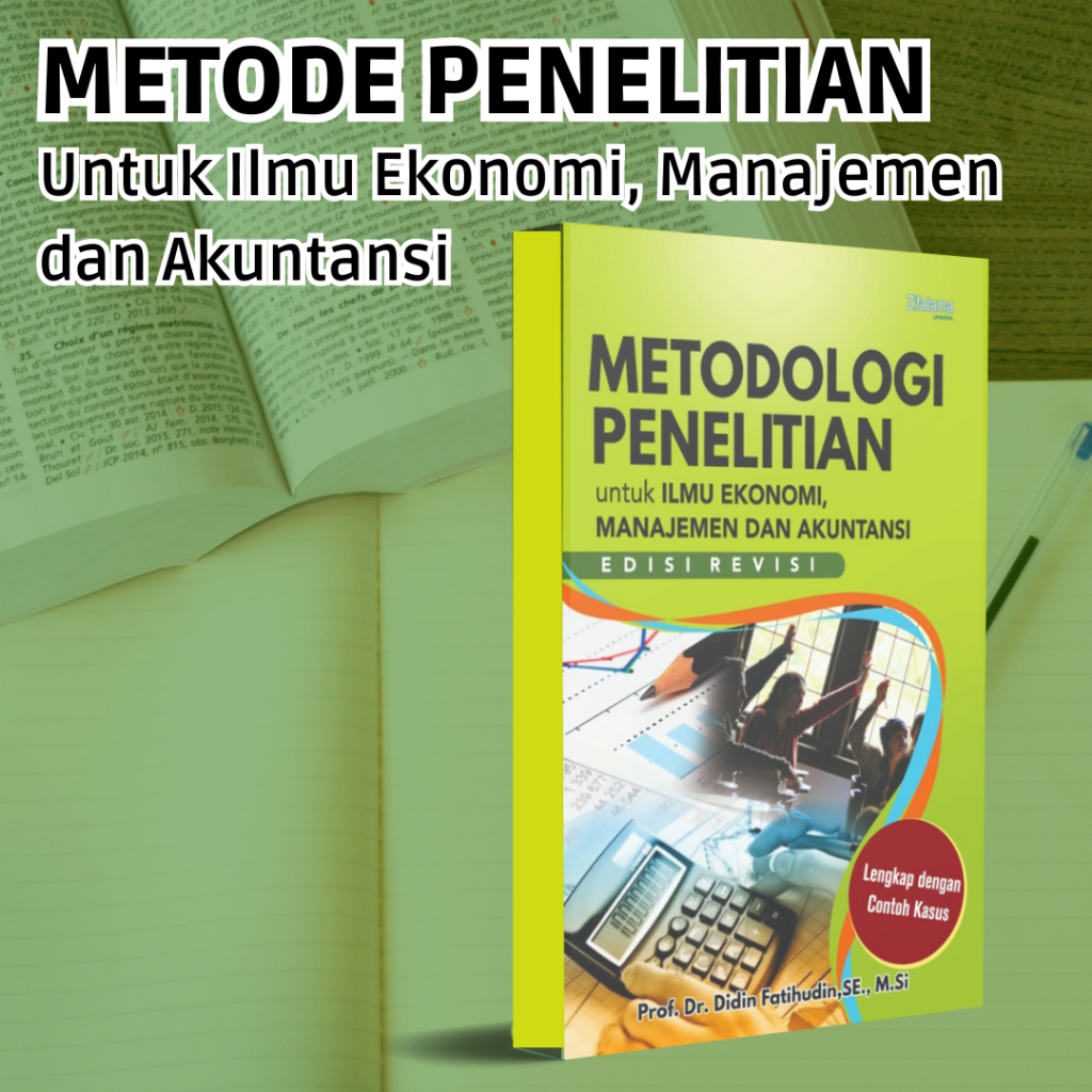 Jual Buku METODE PENELITIAN untuk Ekonomi, Manajemen dan Akuntansi | Shopee Indonesia