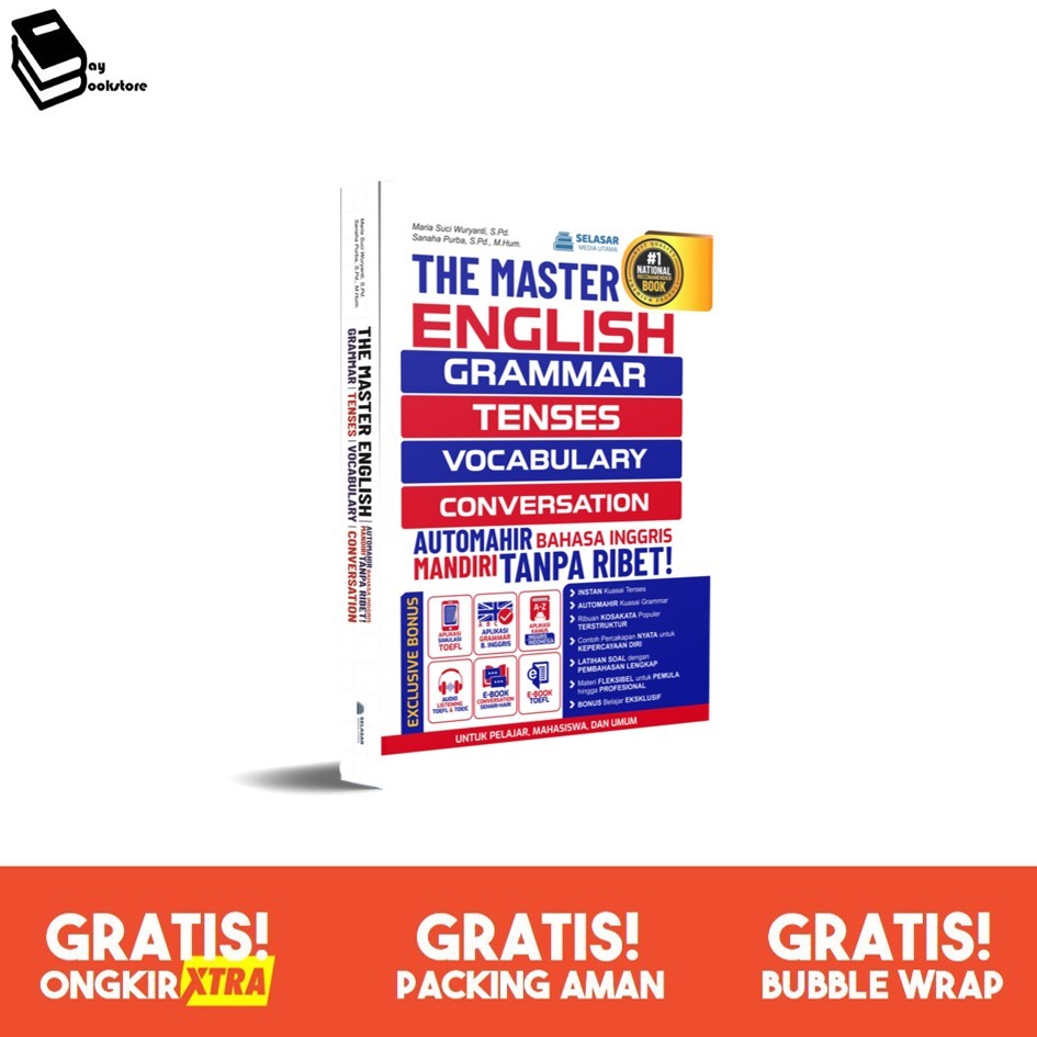 Jual Buku The Master English Grammar, Tenses, Vocabulary, Conversation ...