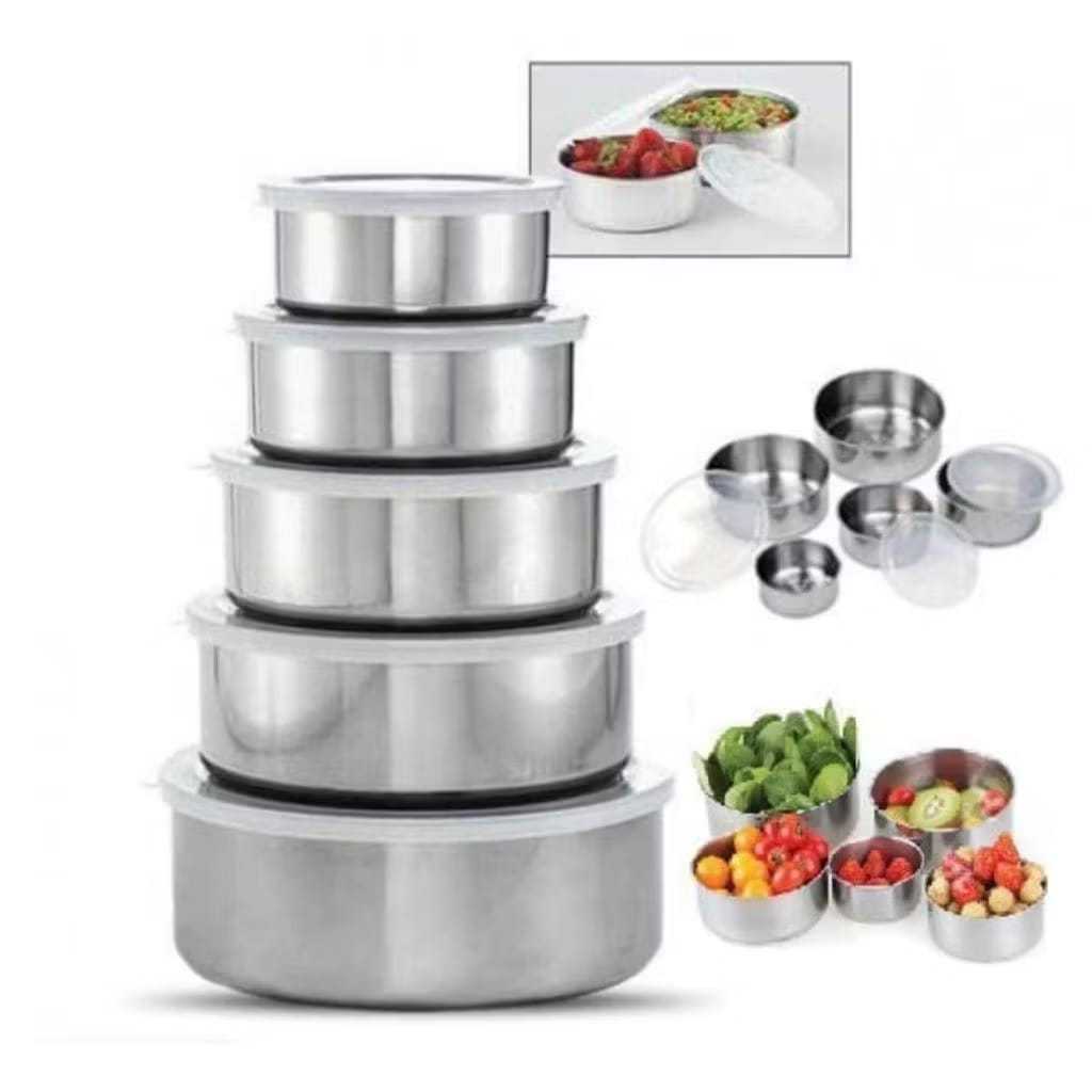 Jual RANTANG SUSUN STAINLESS BESAR KE KECIL UNIK 5IN1 | Shopee Indonesia