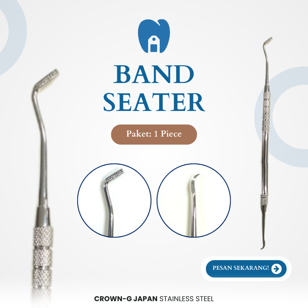Jual Dental Band Seater -instrumen band seater gigi Crown-G | Shopee ...