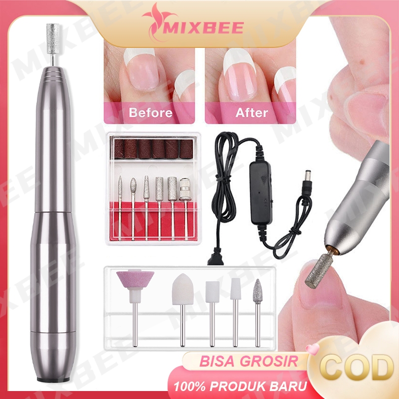 Jual Alat Kikir Kuku Elektrik 20000RPM / Electric Nail Drill Polisher ...