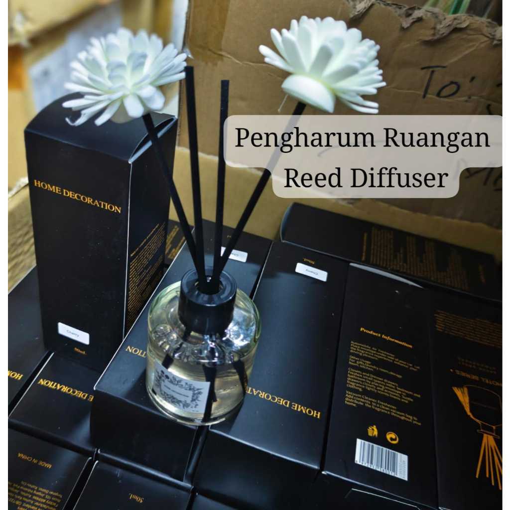 Jual Pengharum Ruangan Reed Diffuser Device/ Parfum Essential oil Stick ...