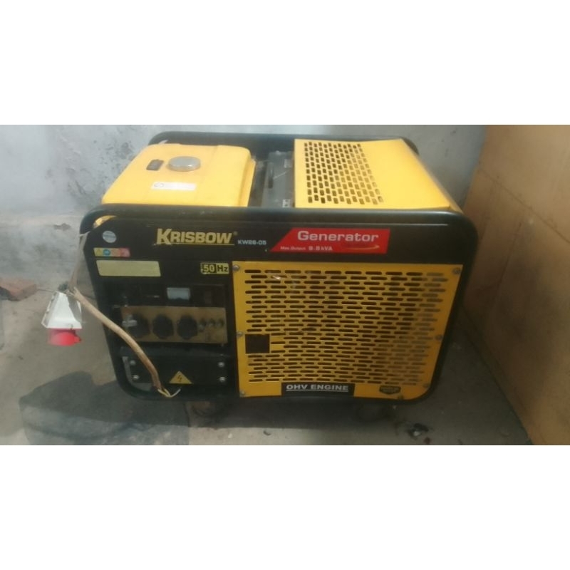 Jual GENERATOR SET/ GENSET / JENSET KRISBOW 9,5 KW | Shopee Indonesia