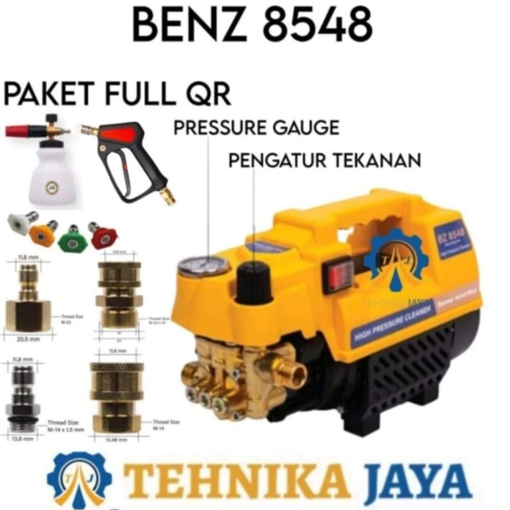 Jual Steam Jet Cleaner BENZ BZ 8548 Ada Pengatur Tekanan High Pressure ...