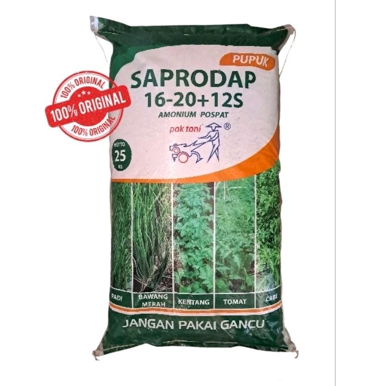 Jual Pupuk SAPRODAP - 25 kg SAPROTAN UTAMA PAK TANI (100% Original ...