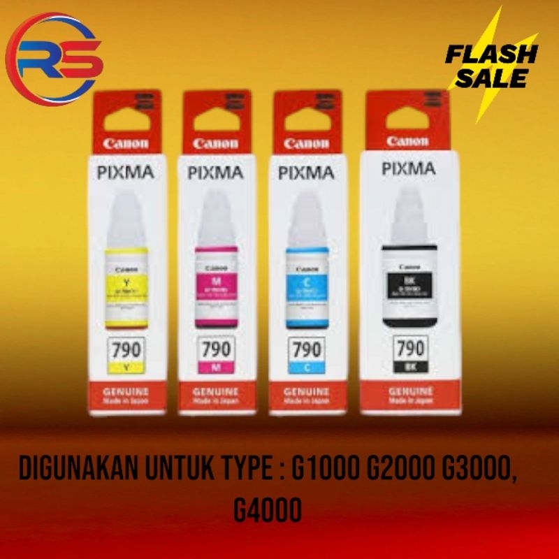 Jual TINTA CANON 790 G790 PRINTER G1000, G2000, G3000, G4000, G1010 ...