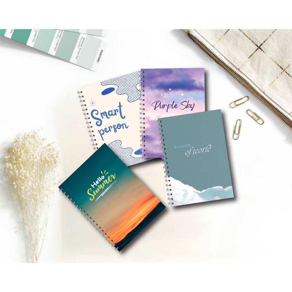 Jual Buku Tulis Ring A5 /Notebook A5/Buku Tulis Sekolah isi 50 lembar ...