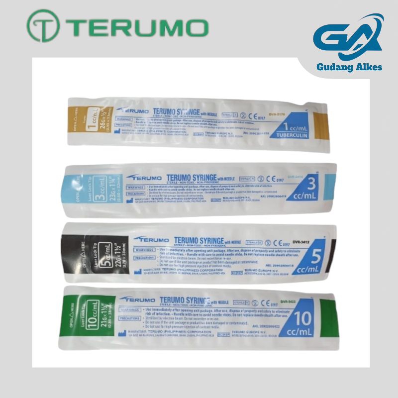 Jual Spuit Terumo 1CC 3CC 5CC 10CC Syringe Terumo Suntikan Terumo | Shopee Indonesia