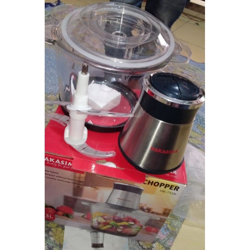 Jual Chopper Hakasima Emerald Chopper Penggiling Daging | Shopee Indonesia