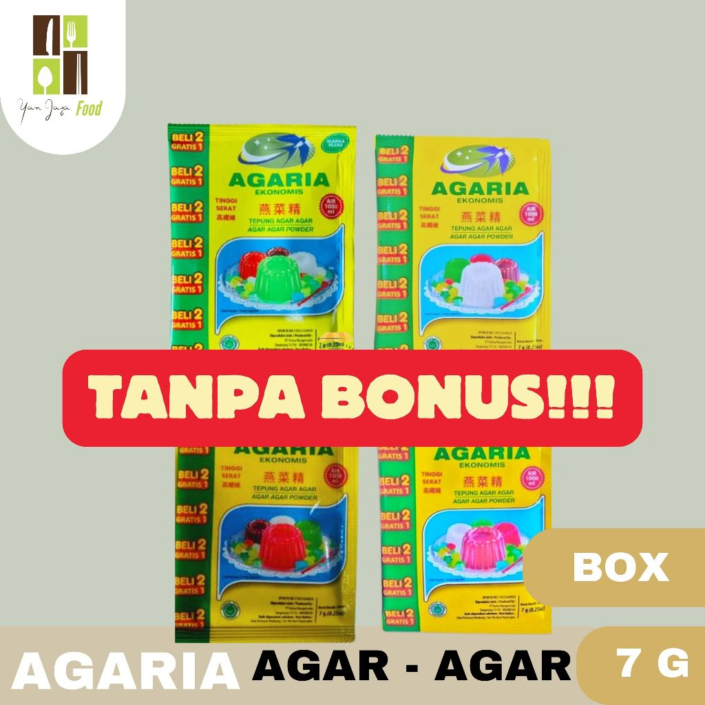 Jual Agaria Tepung Agar Agar / Agar-Agar Powder / Ekonomis / Hijau ...