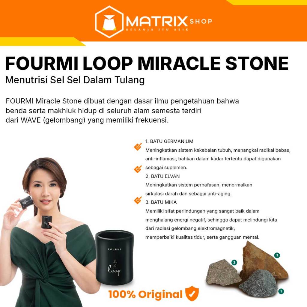 Jual FOURMI LOOP MIRACLE STONE | Shopee Indonesia