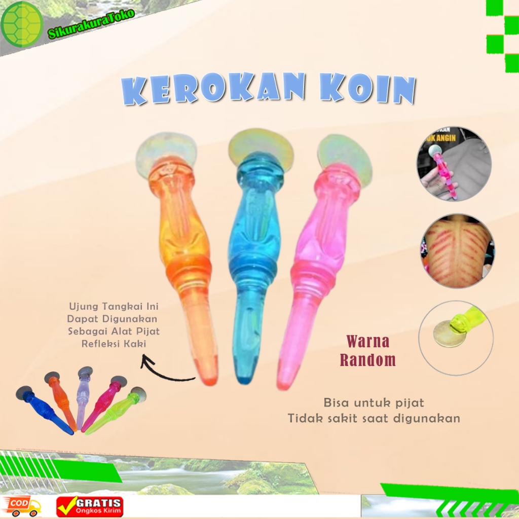 Jual (SKR) Alat Kerokan Koin Alat Kerok Kerik Badan Kerokkan Masuk ...
