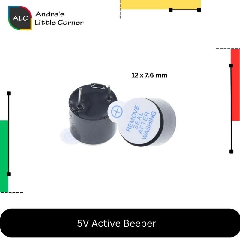 Jual Aktif Active Buzzer Alarm Speaker Beeper Tracker 5V Drone Quad FPV ...