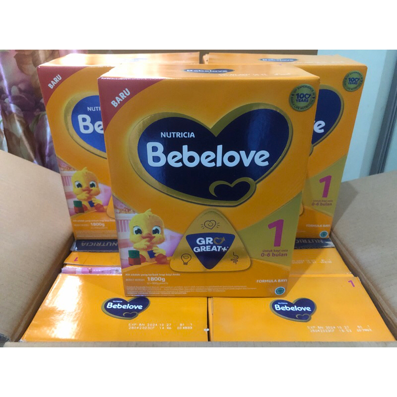 Jual BEBELOVE 1 0-6 bulan 1800gr exp oktober 2025-2026 box rijek/peyot ...