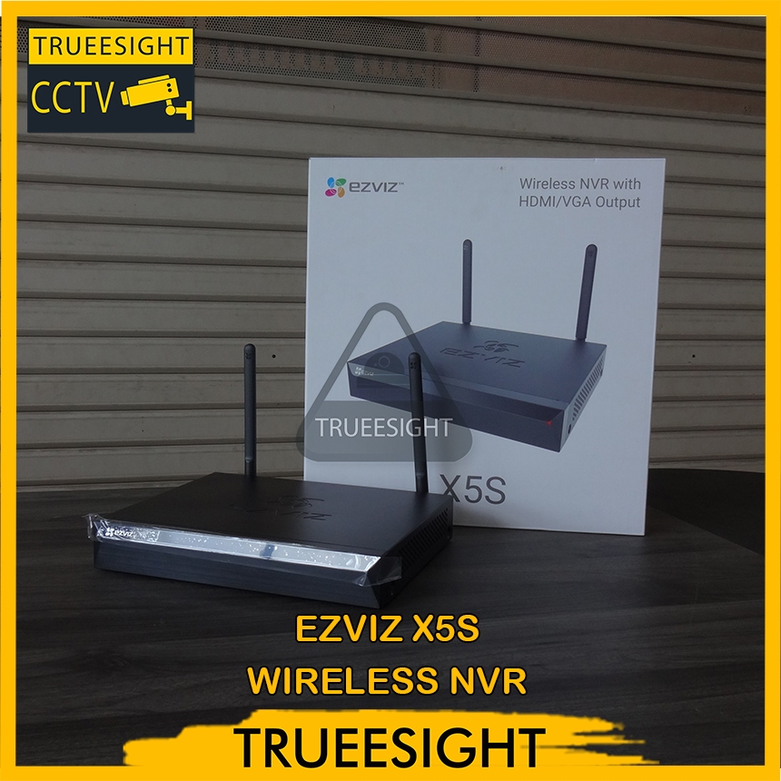 Jual NVR EZVIZ 4CH X5S-4W NVR Wireless 4 Channel | Shopee Indonesia