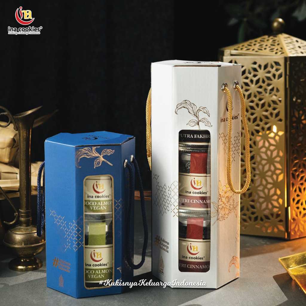 Jual HAMPERS LEBARAN KUE KERING INA COOKIES GABLE KEMASAN CANTIK ...