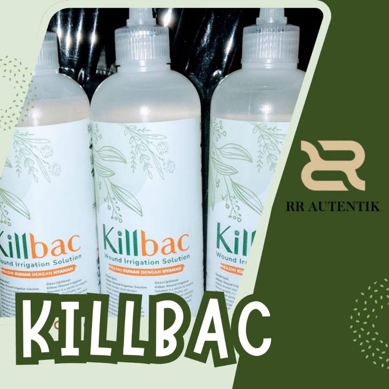 Jual KILLBAC 350 ML pencuci atau pembersih luka | Shopee Indonesia