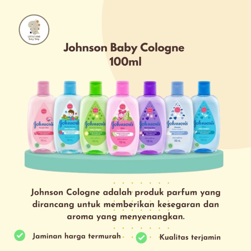 Jual JOHNSON BABY COLOGNE 100ML | Shopee Indonesia